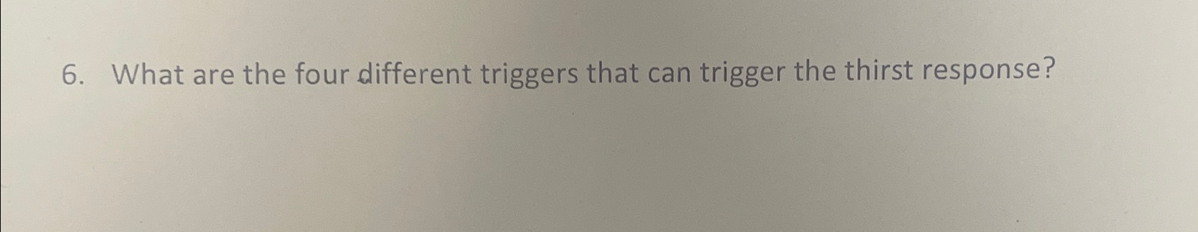 Solved What are the four different triggers that can trigger | Chegg.com