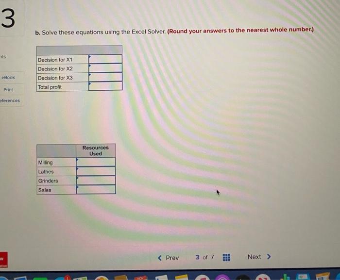 Solved inment on Linear Programming Saved Help Save & Exit | Chegg.com