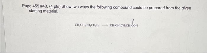 Solved Page 459 \#40. (4 pts) Show two ways the following | Chegg.com