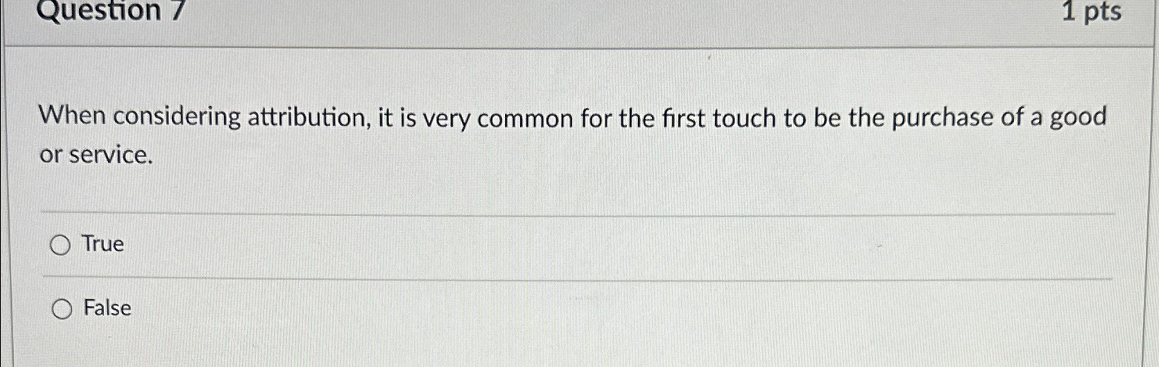 Solved When considering attribution, it is very common for | Chegg.com