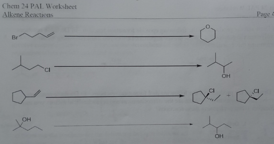 Solved Fill in the missing reagent (s) ﻿for the following | Chegg.com
