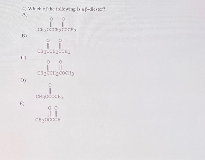 Solved 3) Which of the labeled hydrogen atoms in the | Chegg.com