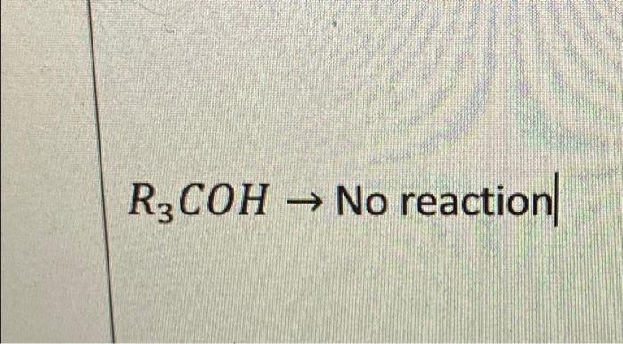 Solved what is the jonas and lucas reaction of this alcohol | Chegg.com