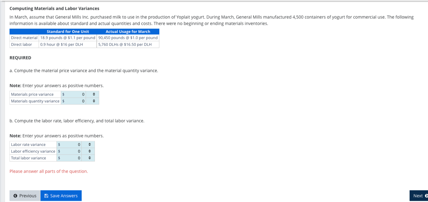 Solved Preparing a Flexible Budget for Performance | Chegg.com