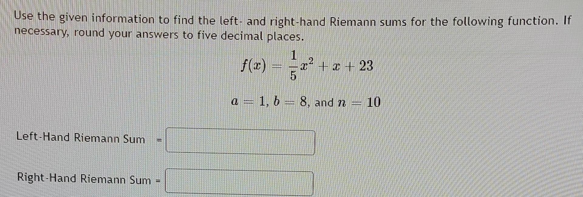 Solved Use the given information to find the left- and | Chegg.com