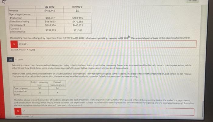Solved X. 42a.871 Canuct Munwer A75.203 10 | Chegg.com