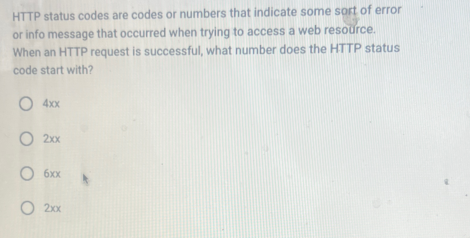 Solved HTTP status codes are codes or numbers that indicate | Chegg.com