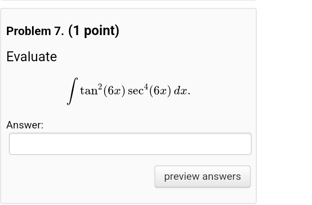 Solved Problem 7. (1 | Chegg.com