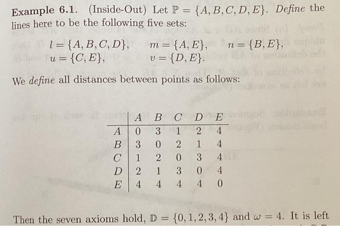 Show that in Example 6.1, the relations | Chegg.com