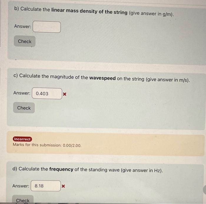 Solved The image below shows a snapshot of a standing wave | Chegg.com