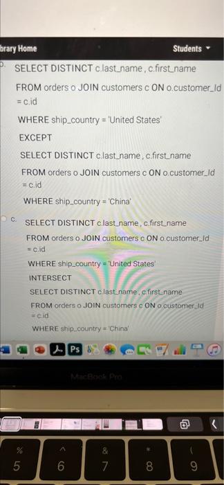 Solved primary and fo Library Home Orders 123 Orderld | Chegg.com