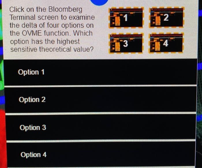 Solved 1 N Click on the Bloomberg Terminal screen to examine | Chegg.com