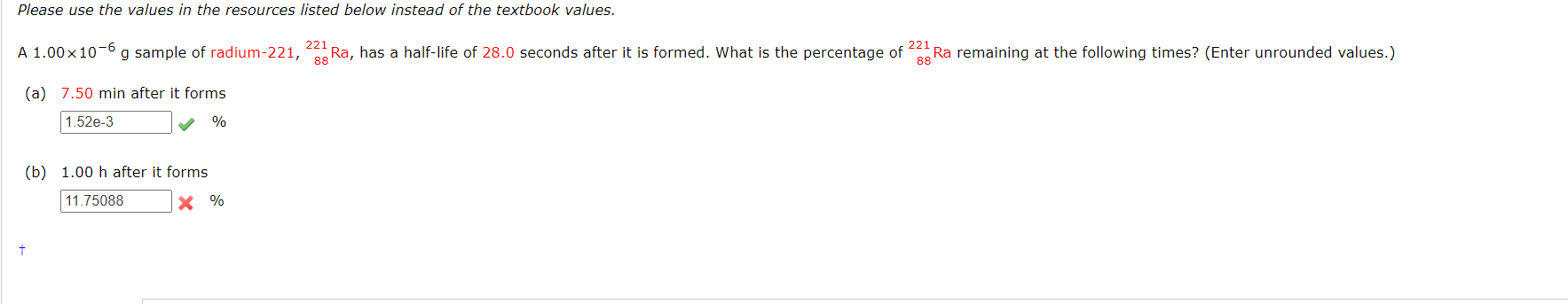 Solved Please use the values in the resources listed below | Chegg.com