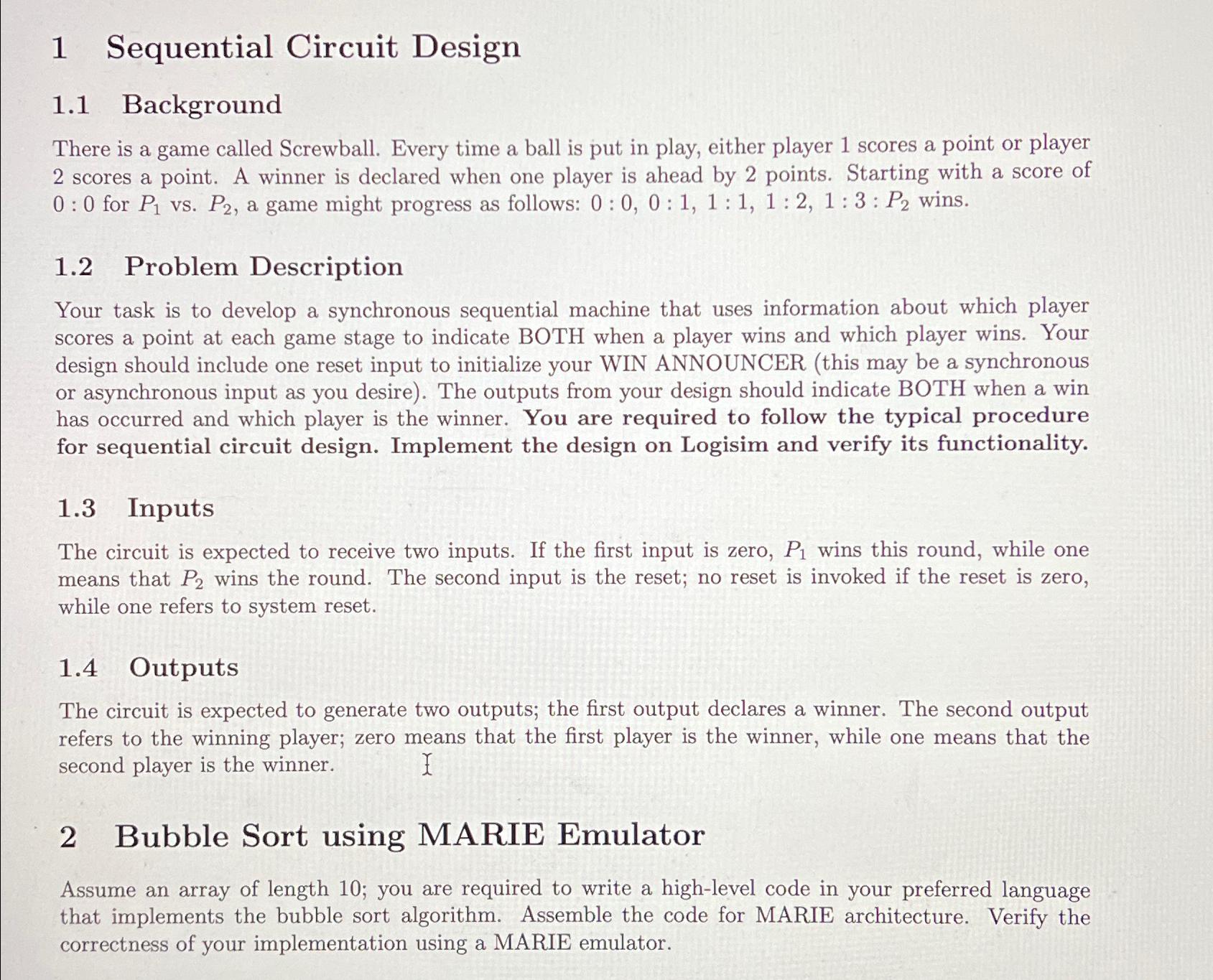 Solved 1 ﻿Sequential Circuit Design1.1 ﻿BackgroundThere is a | Chegg.com