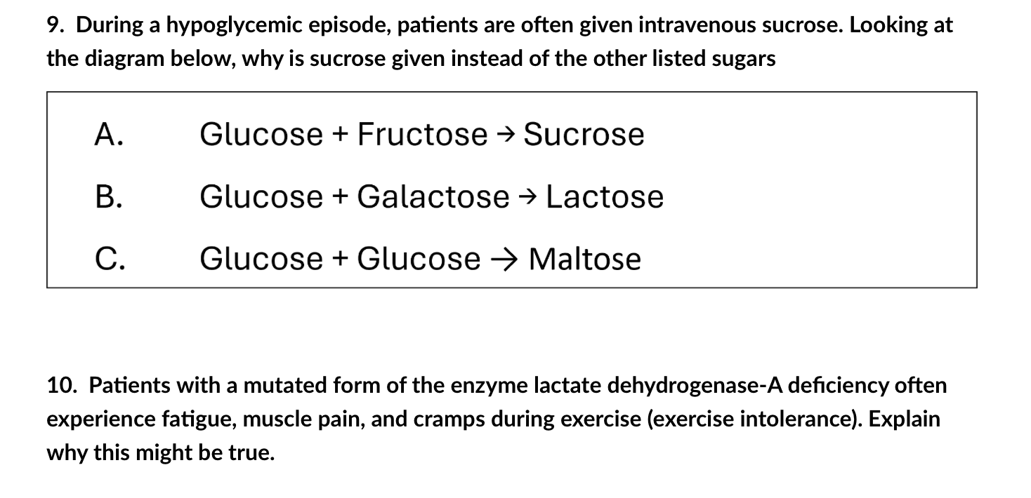 Solved During a hypoglycemic episode, patients are often | Chegg.com