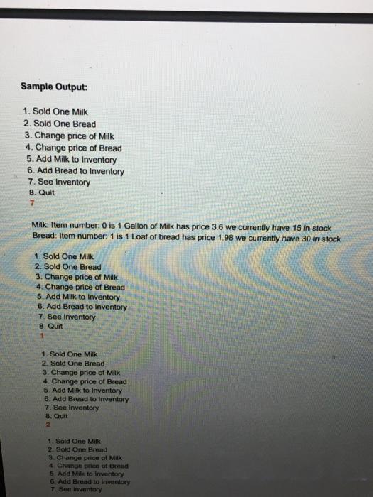 Solved Concept Summary: 1. Class design 2. Encapsulation, | Chegg.com