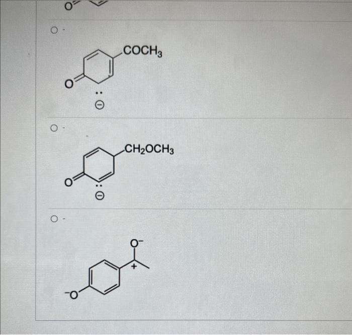 Solved Which of the following is NOT a resonance structure | Chegg.com