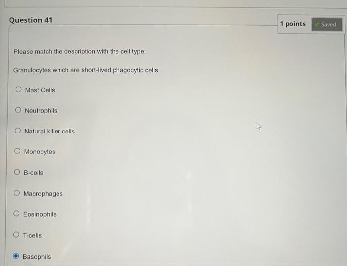 Solved Question 24 1 Points Saving Answer Which Of The 9945