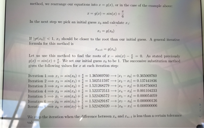 Solved A Find The Root Of The Following Equation Using The 2373