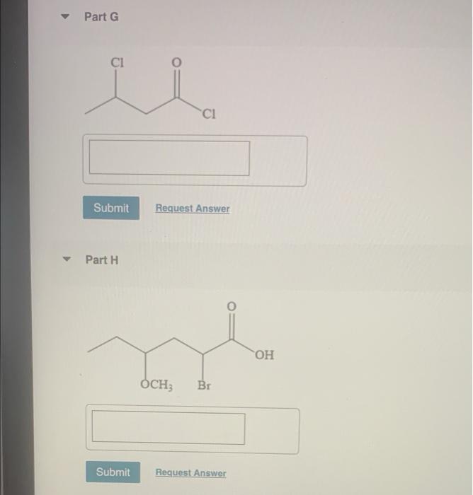 Solved Naming Carboxylic Acids and its Derivatives Correct | Chegg.com