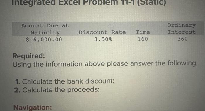 Solved Required: Using the information above please answer | Chegg.com