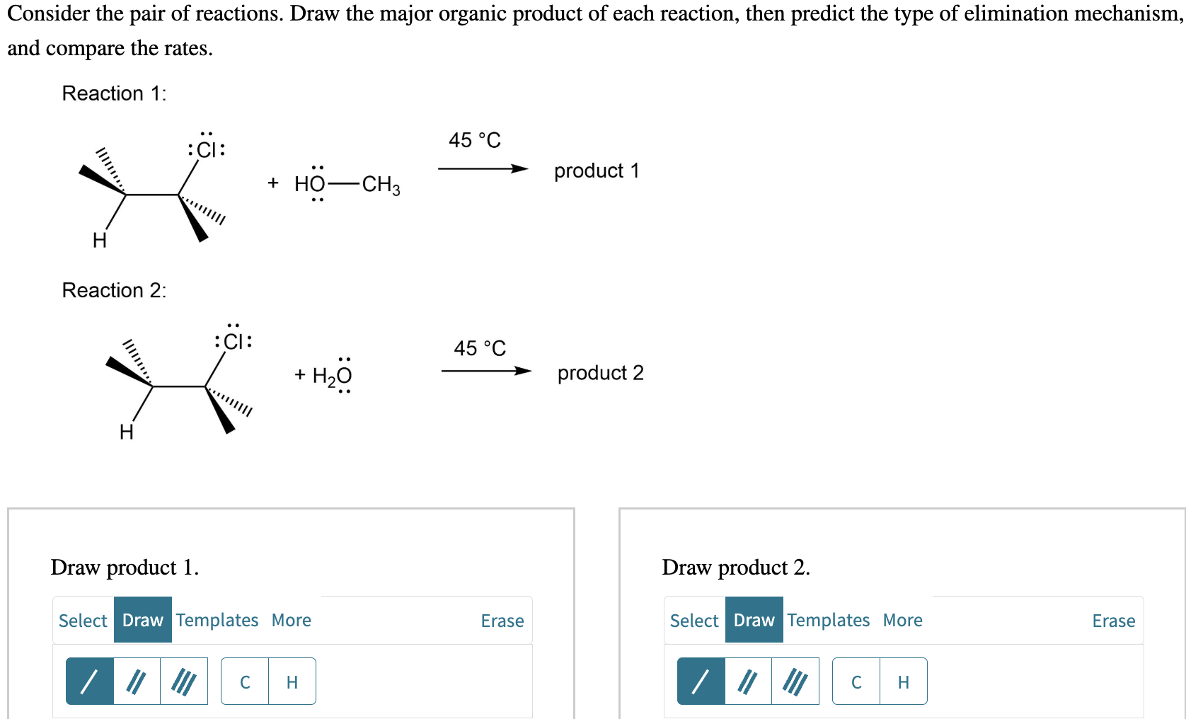 Draw product 1.SelectDrawTemplatesMoreEraseCHHDraw | Chegg.com