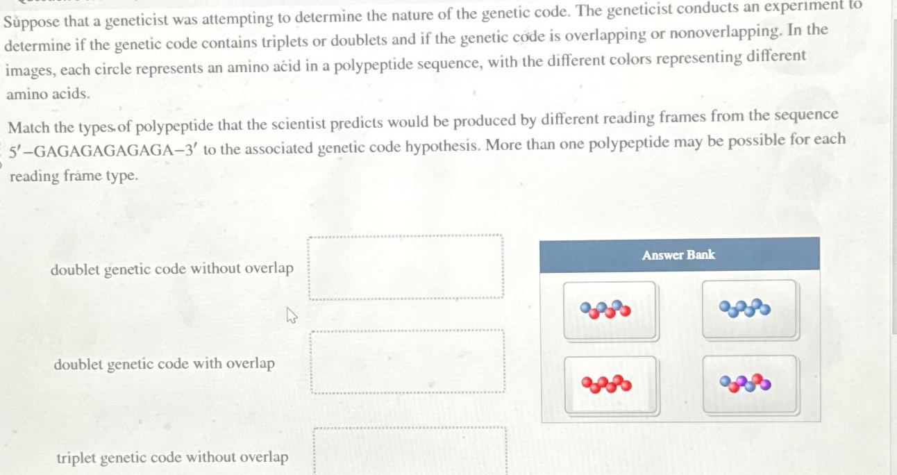 Solved Süppose that a geneticist was attempting to determine | Chegg.com