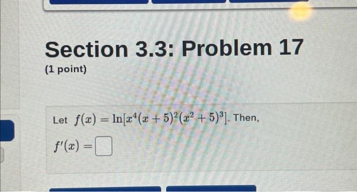 mat 265 section 3.3 problem 17 | Chegg.com
