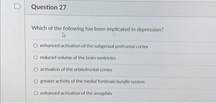 Solved Which of the following has been implicated in | Chegg.com