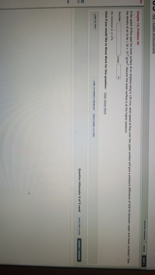 Solved Help System Announcements PRINTER VERSION BACK NEXT | Chegg.com