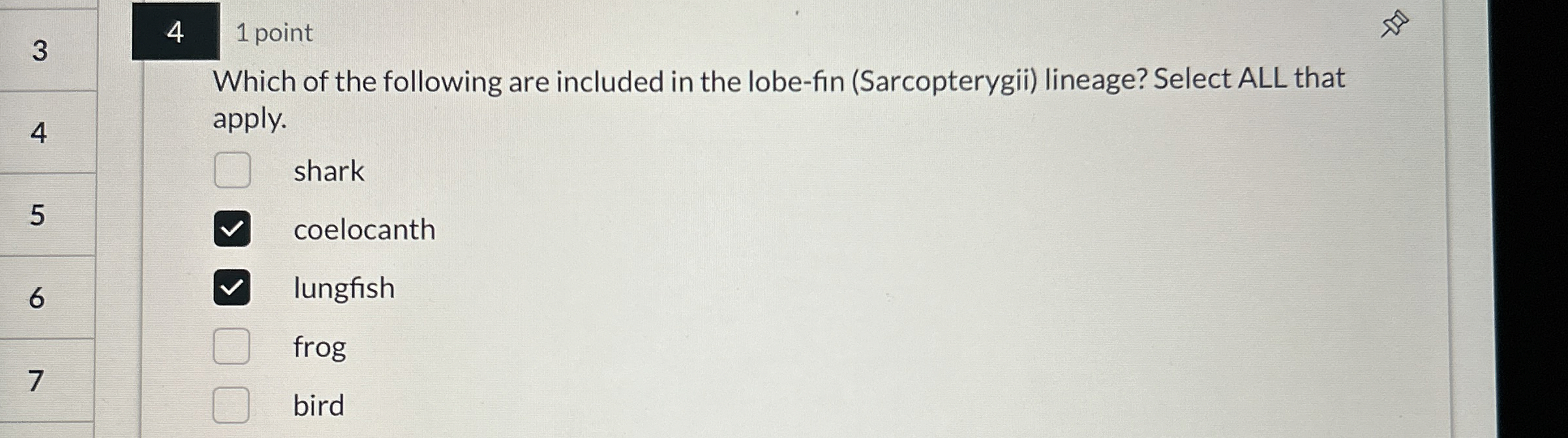 Solved 341 ﻿point4Which of the following are included in the | Chegg.com