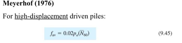 Solved 5 Following is the variation of N60 with depth in a | Chegg.com