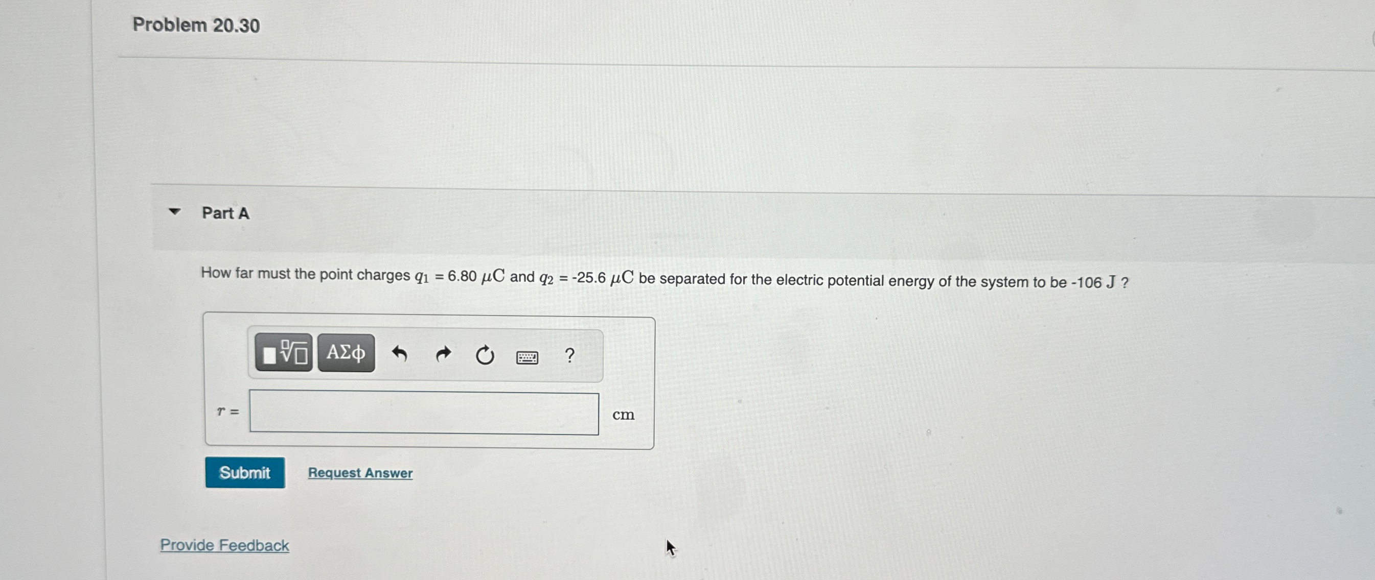 Solved Problem 20.30Part AHow far must the point charges | Chegg.com