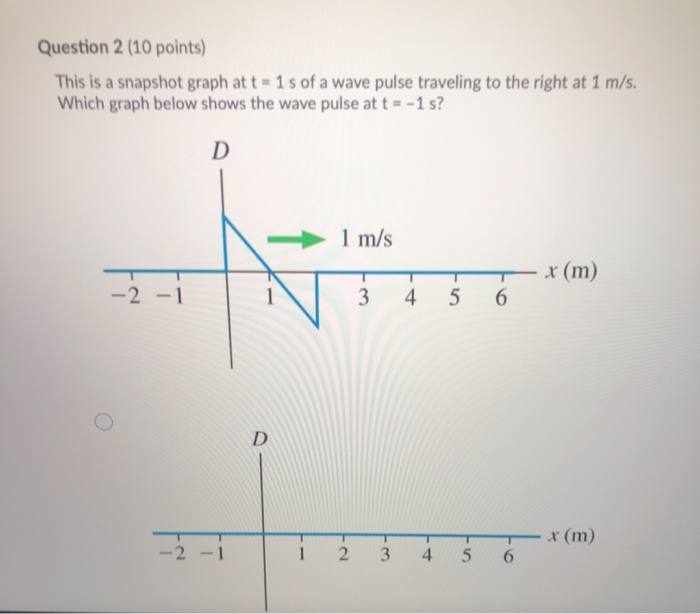 Solved Question 2 (10 points) This is a snapshot graph at t | Chegg.com