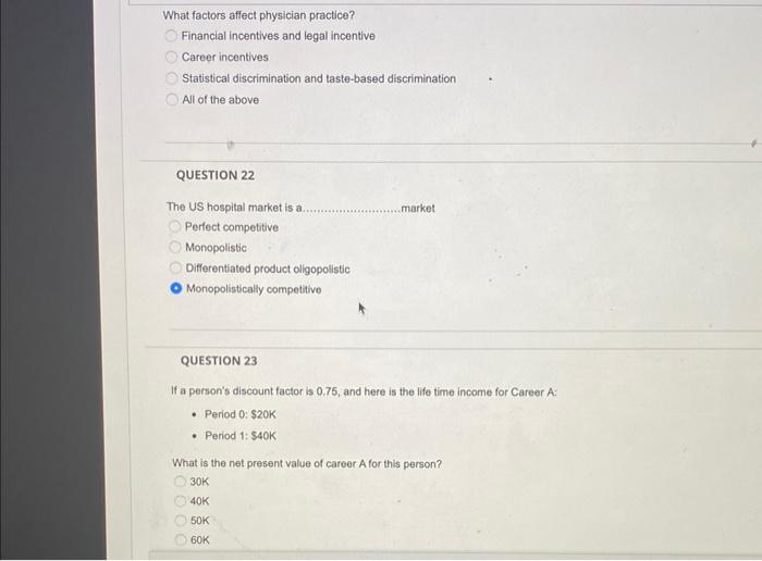 Solved Which statement is true? The full economic cost of | Chegg.com