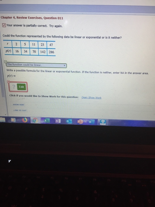 Solved Chapter 4, Review Exercises, Question 011 Your answer | Chegg.com