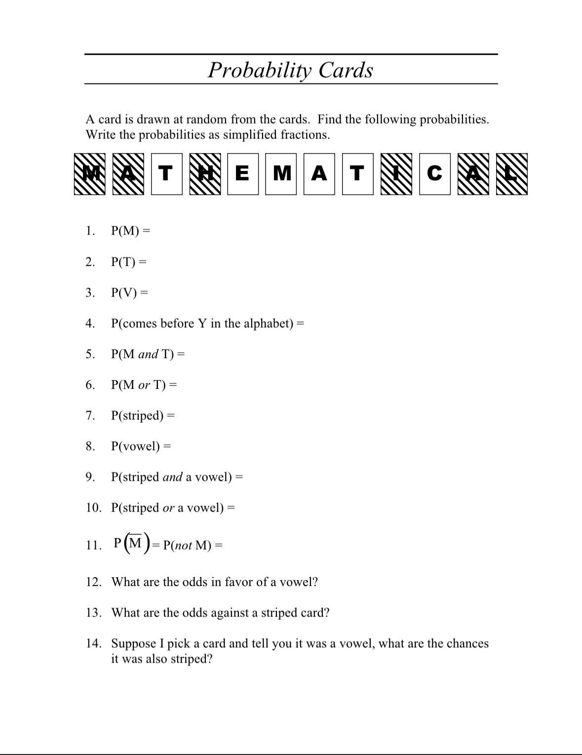 Solved Probability CardsA card is drawn at random from the | Chegg.com