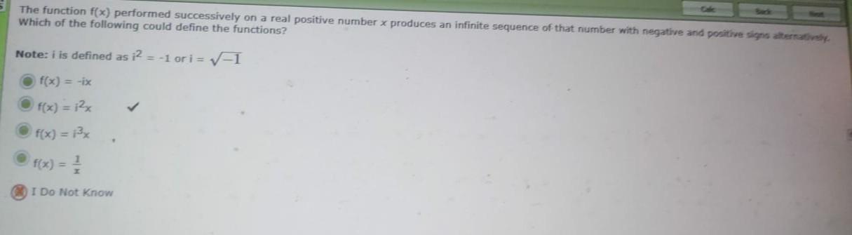 Solved The function f(x) performed successively on a real | Chegg.com