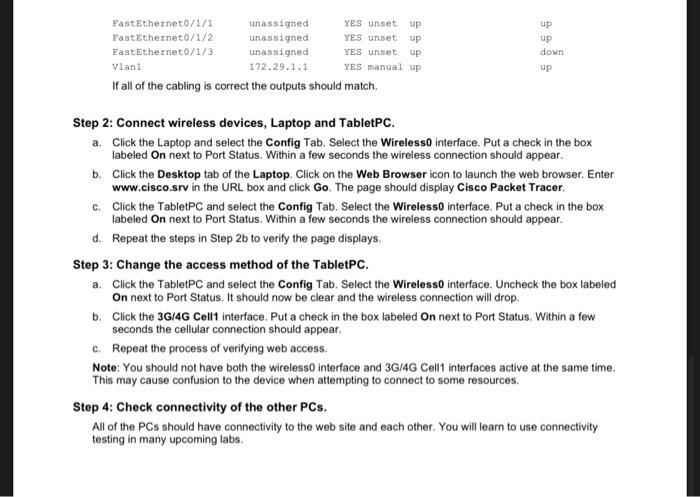 Solved Instructions Part 1 Identify Physical 