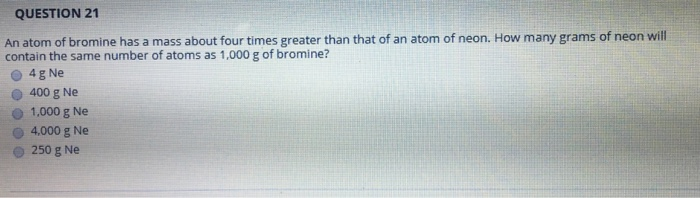Solved QUESTION 22 The following data describes an initial | Chegg.com
