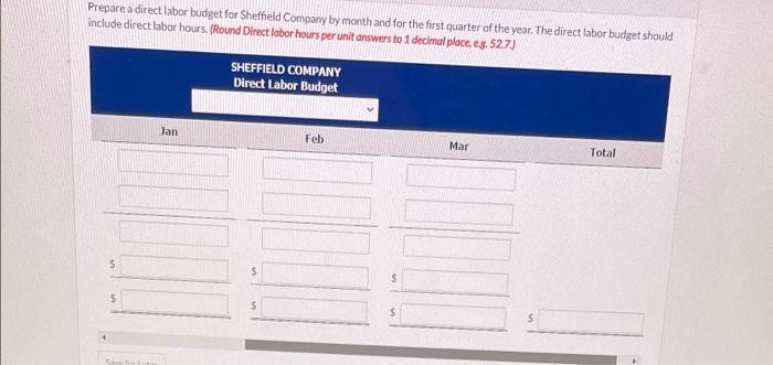 Solved Sheffield Company makes and sells artistic frames for | Chegg.com