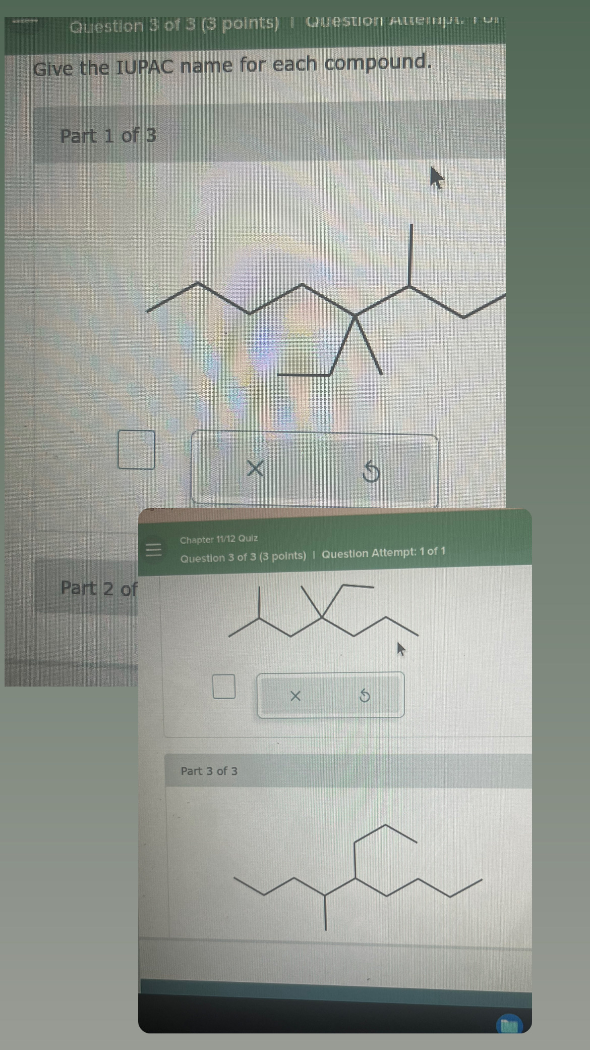 Solved Give the IUPAC name for each compound.Please answr | Chegg.com