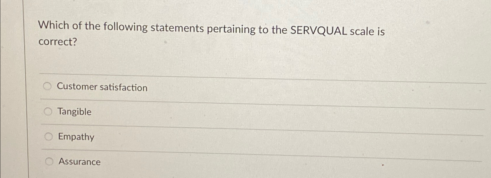 Solved Which of the following statements pertaining to the | Chegg.com