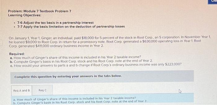 Solved Problem: Module 7 Textbook Problem 7 Learning | Chegg.com