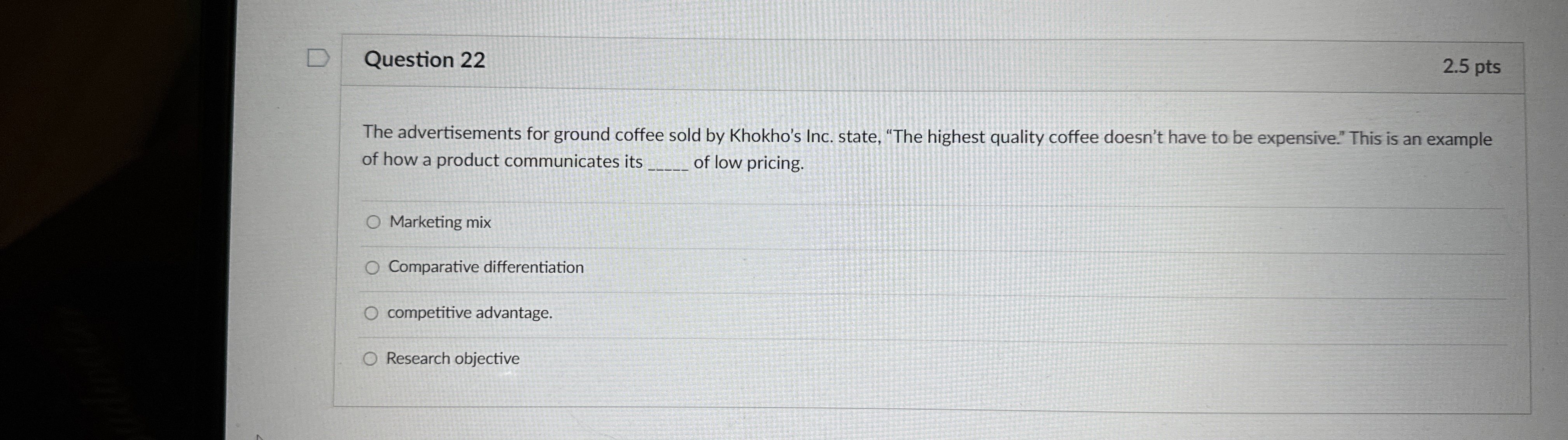 Solved Question 222.5 ﻿ptsThe advertisements for ground | Chegg.com
