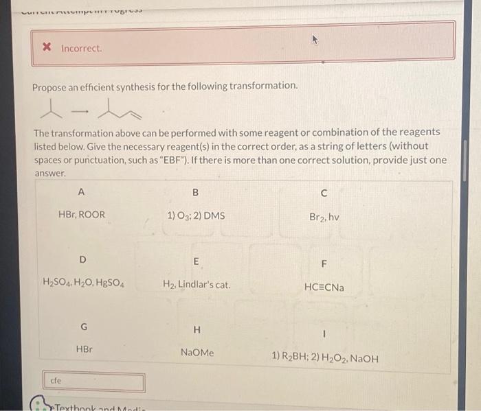 Solved . Propose an efficient synthesis for the following | Chegg.com