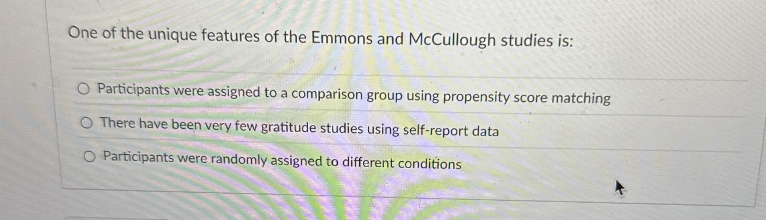 High Quality SOLUTION One of the unique features of the Emmons and | Chegg.com