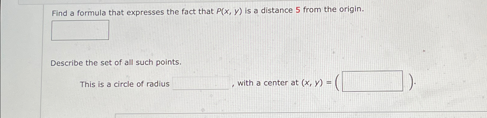 Solved Find a formula that expresses the fact that P(x,y) | Chegg.com