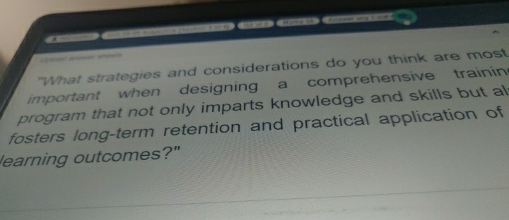 Solved What strategies and considerations do you think are | Chegg.com