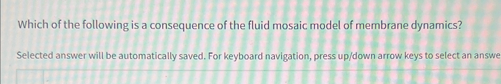Solved Which of the following is a consequence of the fluid | Chegg.com